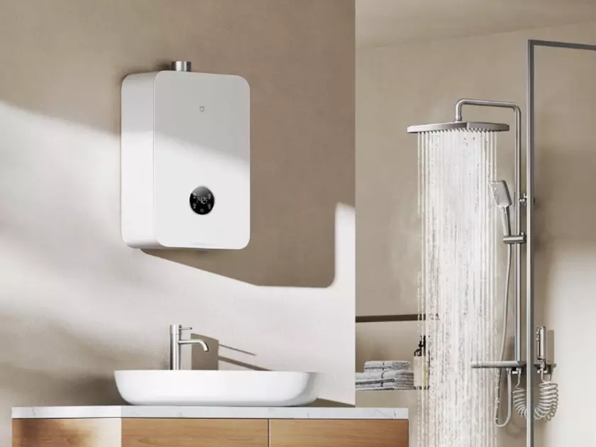 New Mijia Smart Gas Water Heater 2 Zero Cold Water 18L model from Xiaomi
