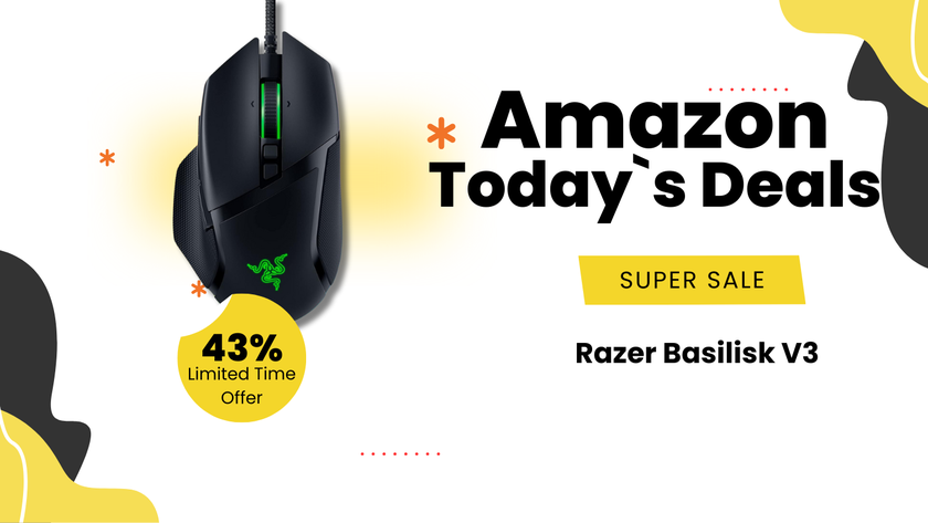 Razer Basilisk V3 Gaming Mouse 26K DPI Optical Sensor with 11 ...