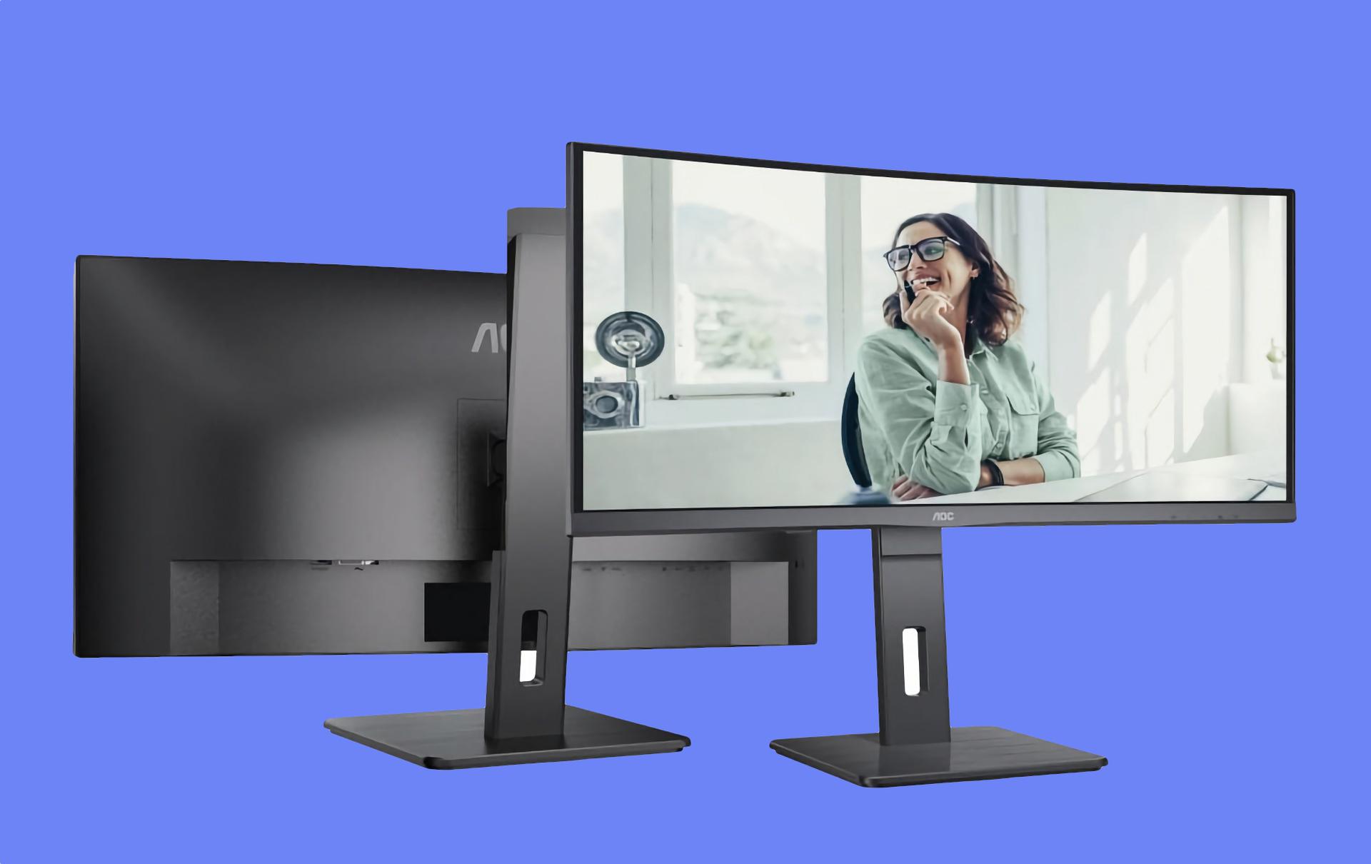 AOC has unveiled the P3 range of monitors with screens up to 34 inches ...