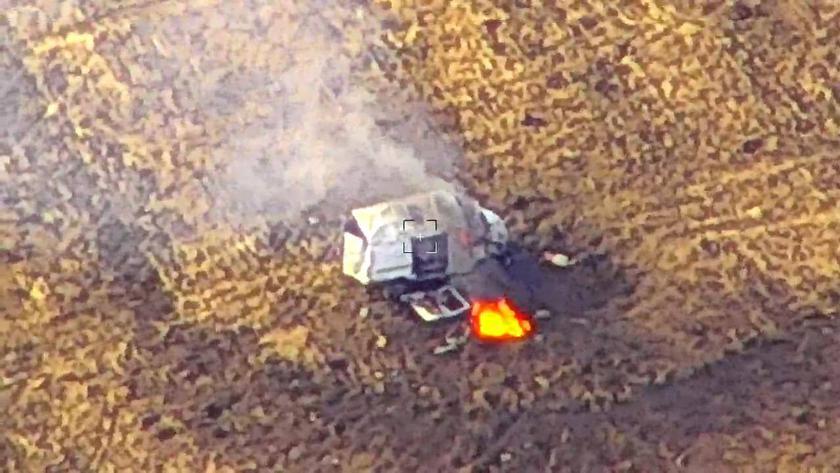 The Ukrainian SHARK drone helped the US HIMARS missile system destroy a ...