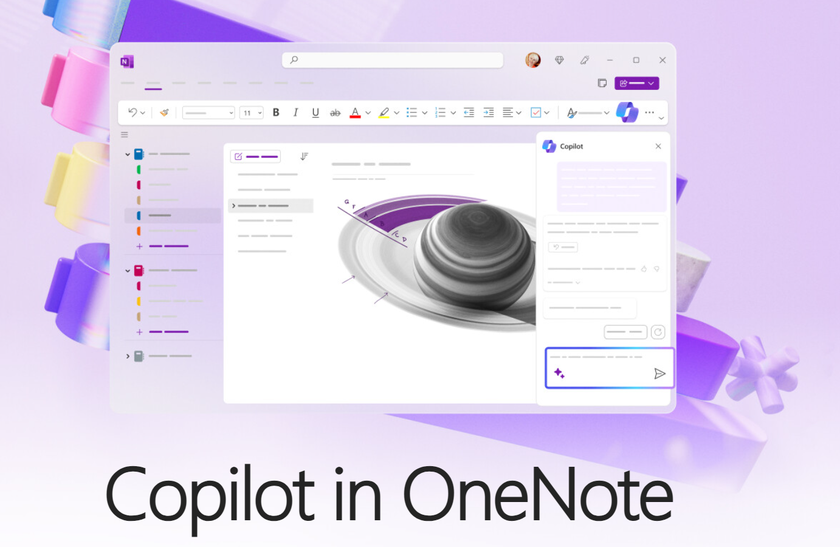 Microsoft will add the Copilot AI assistant to the OneNote app in ...
