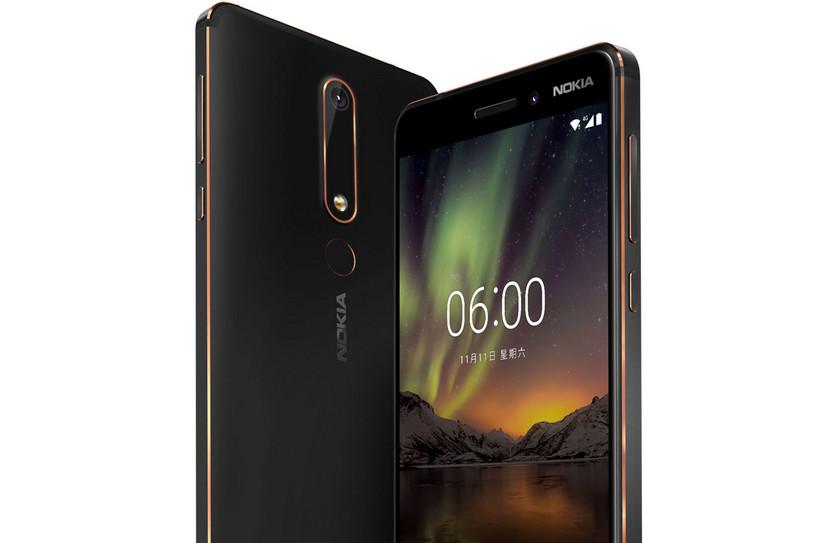 Nokia 6.1 smartphone: an international version of the midrange with 3 ...