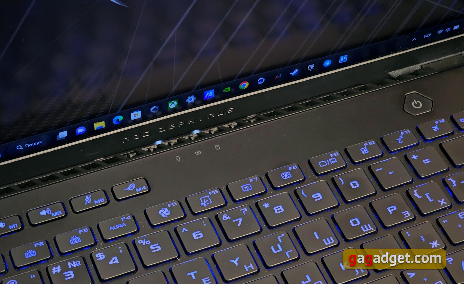 ASUS ROG Zephyrus M16 (2023) GU604 review: GeForce RTX 4090 in a slim ...