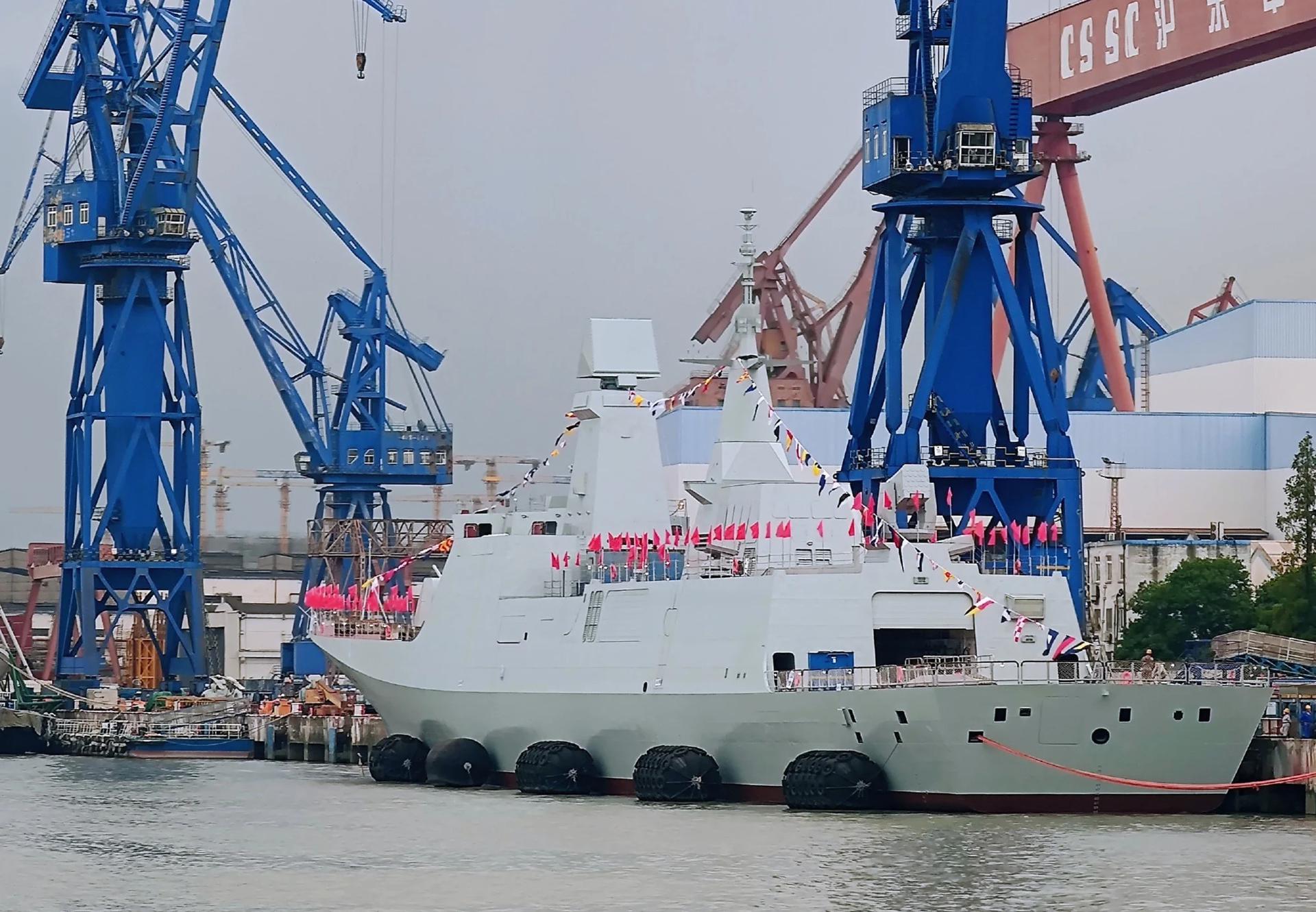 China has officially confirmed the construction of a Type 054B-class ...