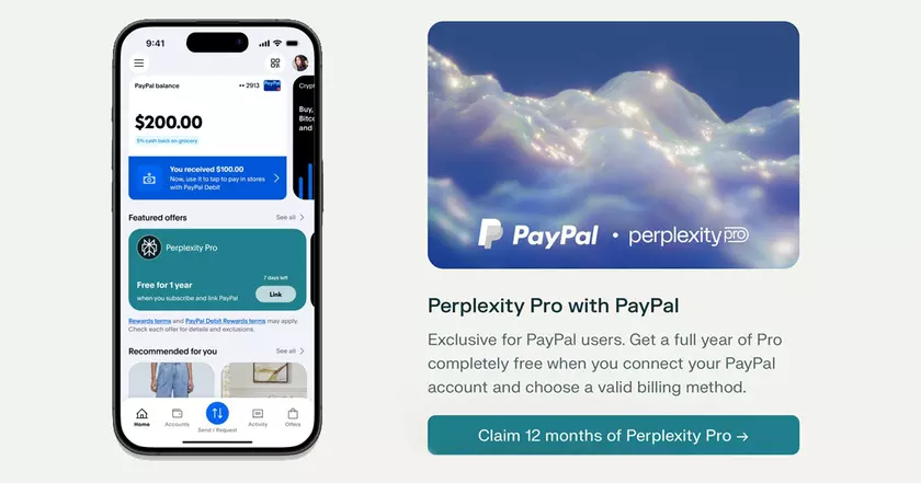 How to get a year of Perplexity Pro for free with PayPal