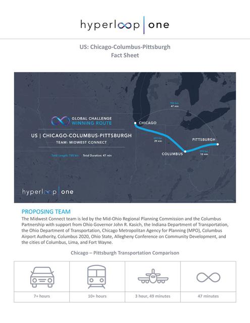 Hyperloop One отобрала 10 потенциальных маршрутов для вакуумных поездов | gagadget.com