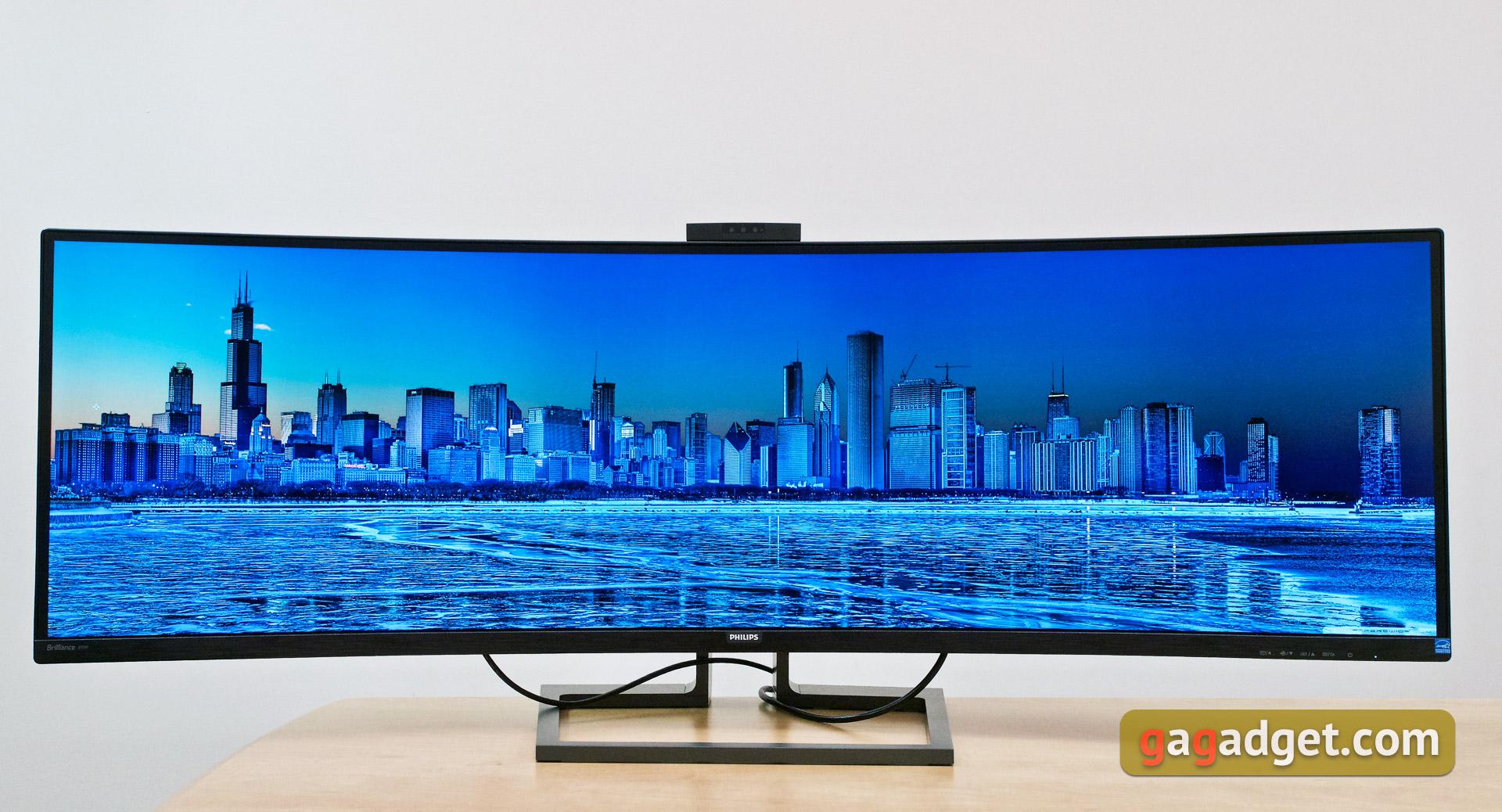 Обзор Philips Brilliance 499P9H: 49-дюймовый монитор-авианосец ...