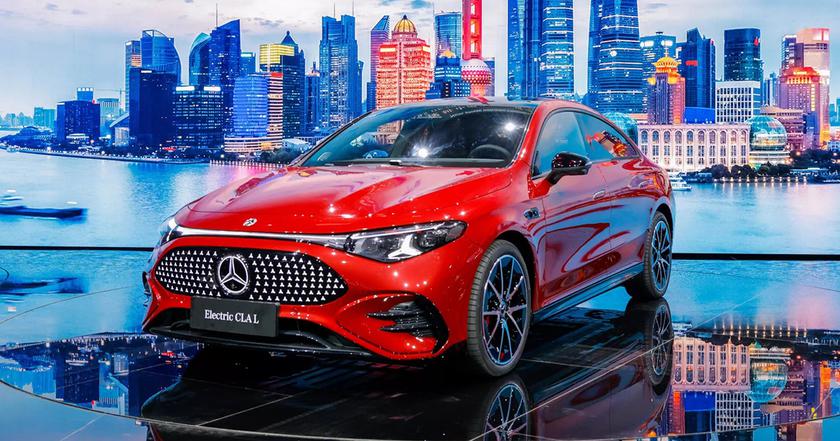 Mercedes-Benz представив новий CLA L зі збільшеною колісною базою на ...