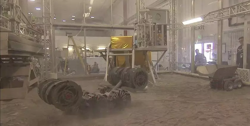 Ровер NASA RASSOR будет добывать ресурсы на чужих планетах | gagadget.com