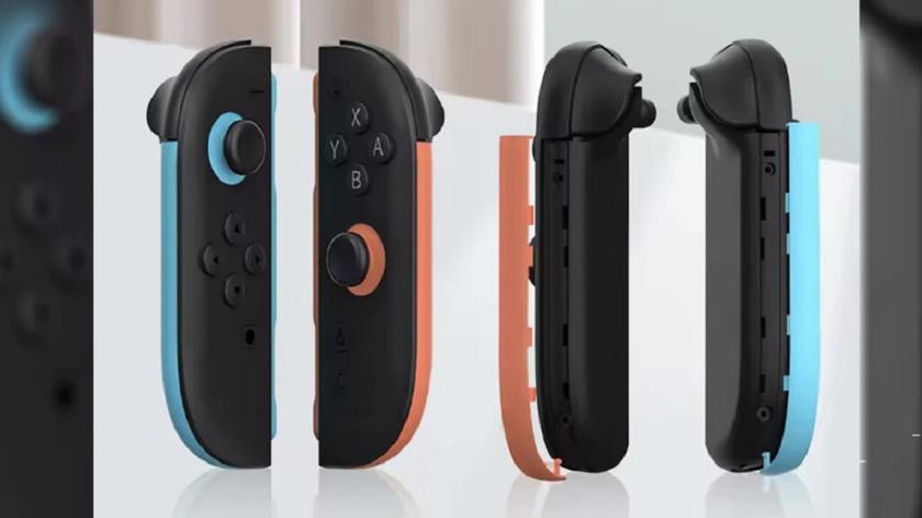 Joy-Con controllers for Nintendo Switch 2: new coloured overlays