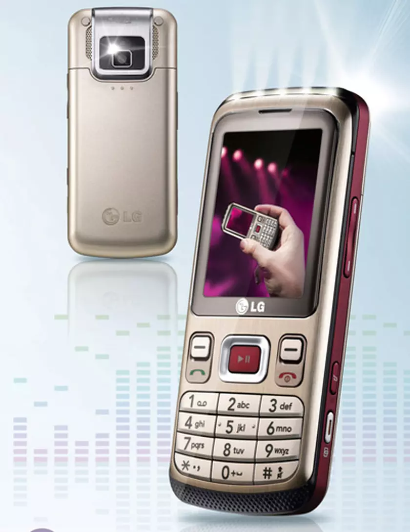LG KM330: симпатичный музыкальный телефон с 3D и 3 МП | gagadget.com