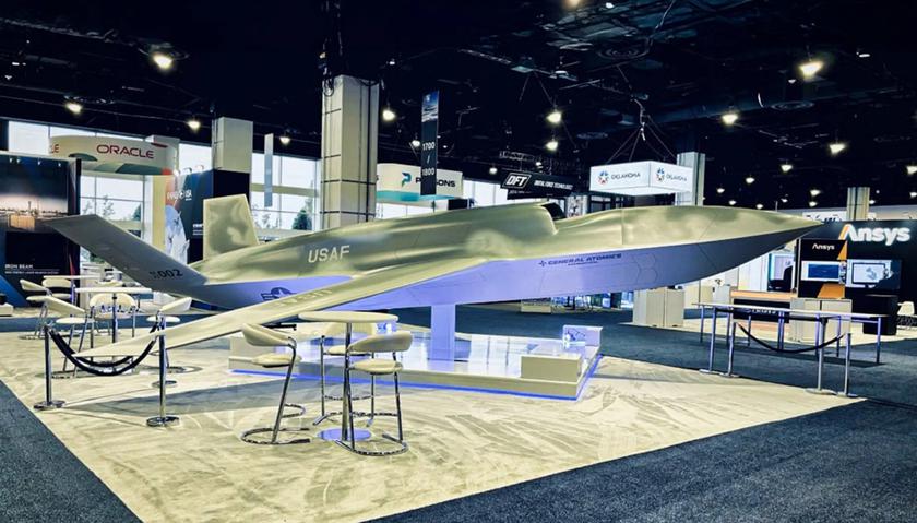 US company General Atomics has unveiled a full-size model of a ...