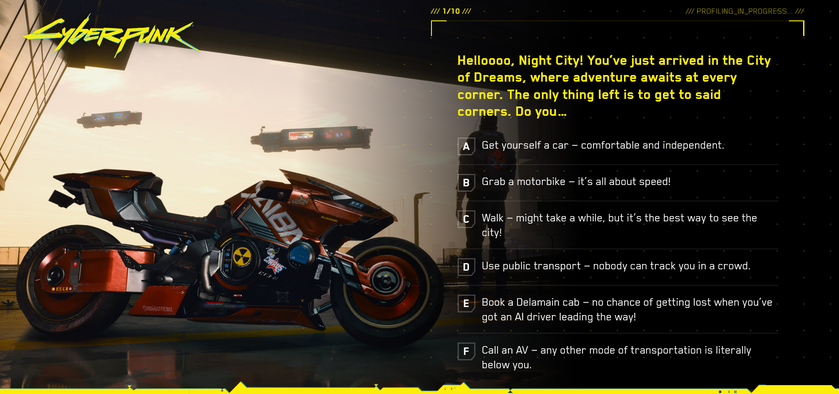 Find your Choom: CD Projekt Red has created a test to help you ...