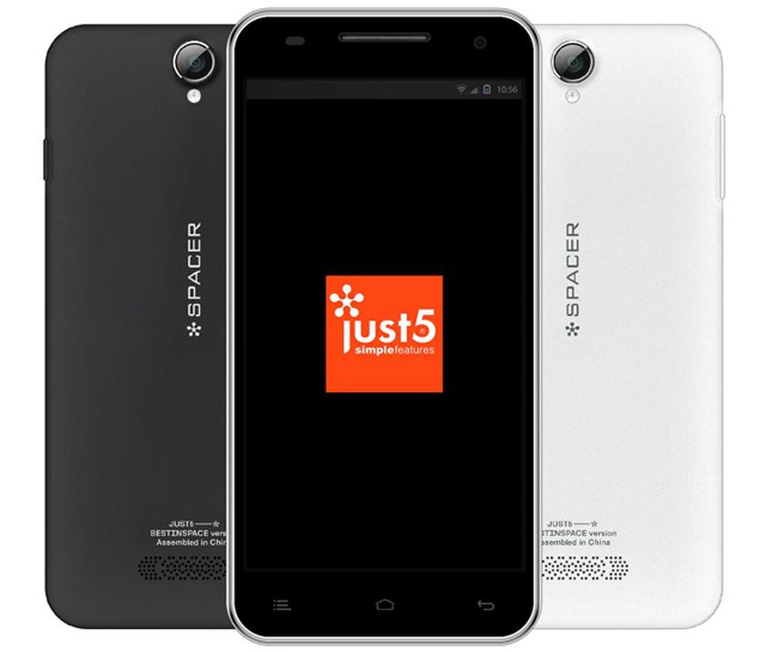 Just5 Spacer - первый Android-смартфон производителя простых телефонов ...