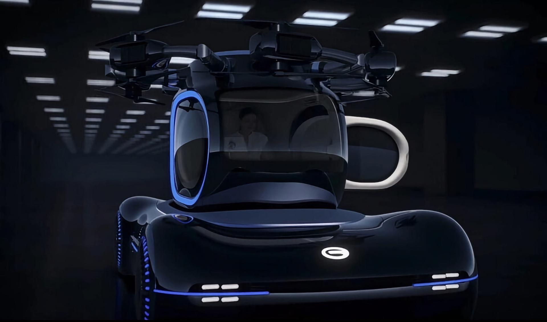 GAC unveils GOVE: a flying capsule with vertical take-off that can ...