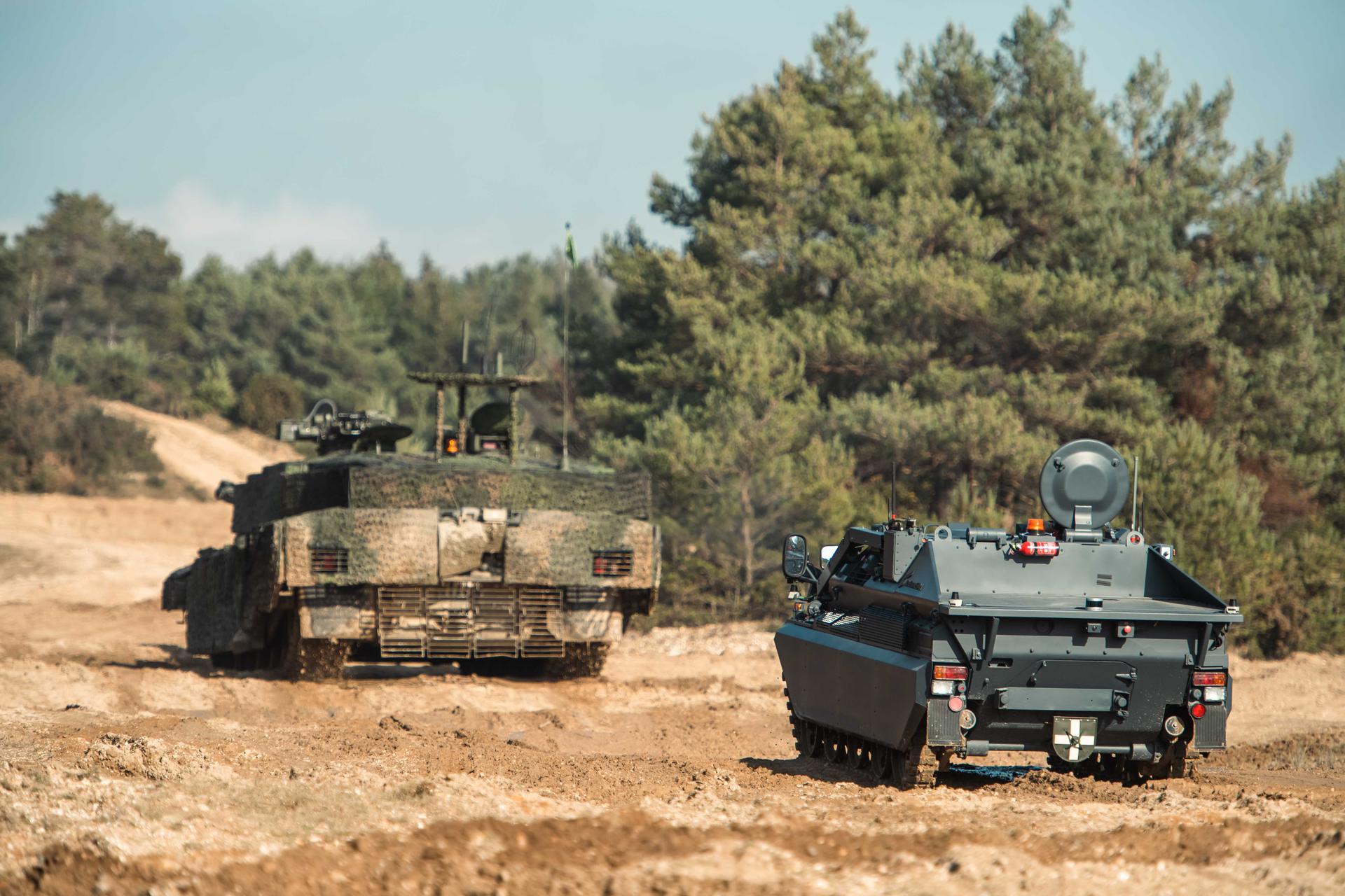Britain tests first Type X robotic tank, Wiesel Wingman and ROBUST ...