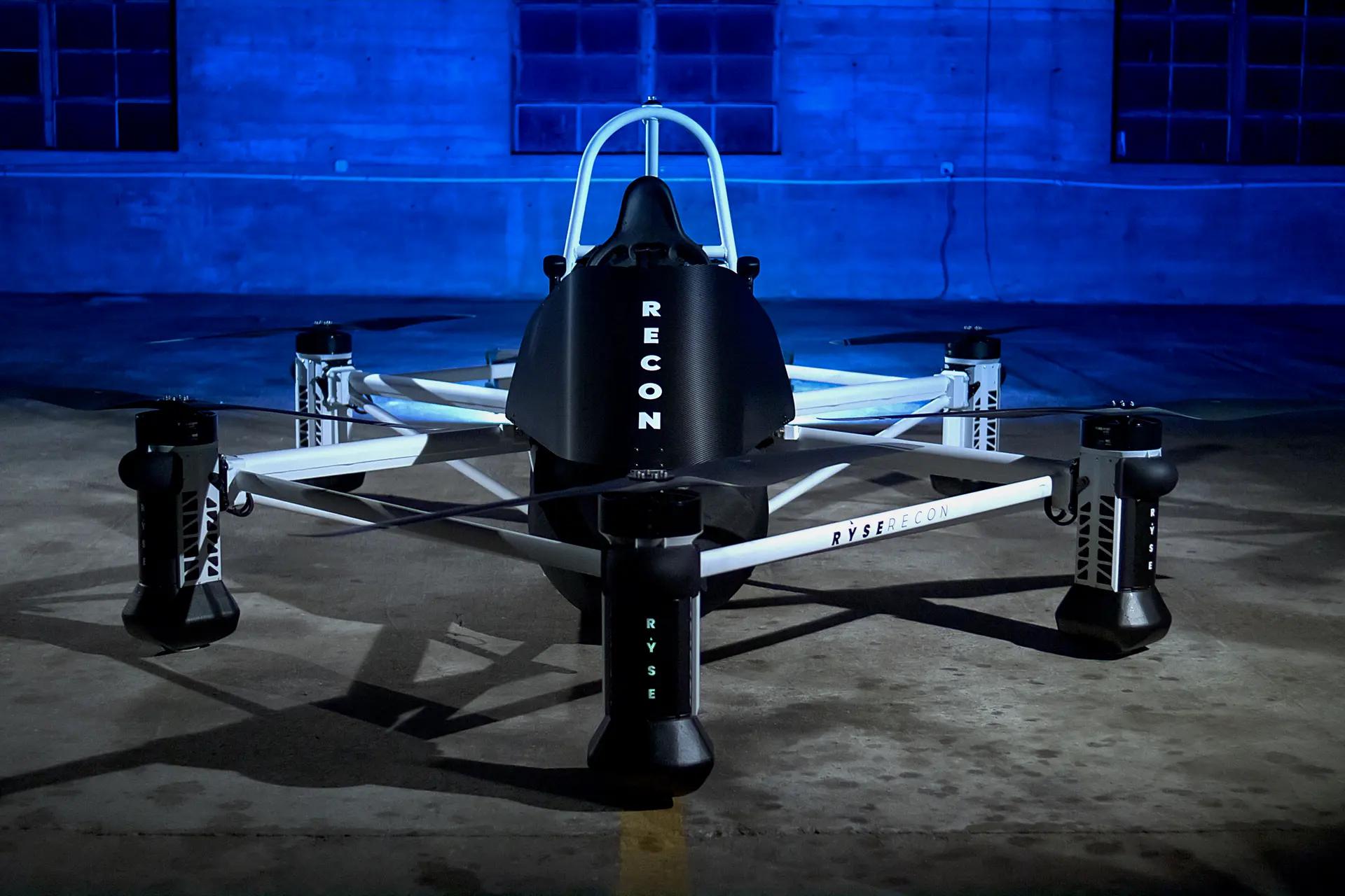 Ryse Aerotech tested a $150,000 Recon eVTOL farm passenger drone ...