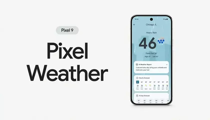 Google launches Pixel Weather with precipitation maps and artificial ...