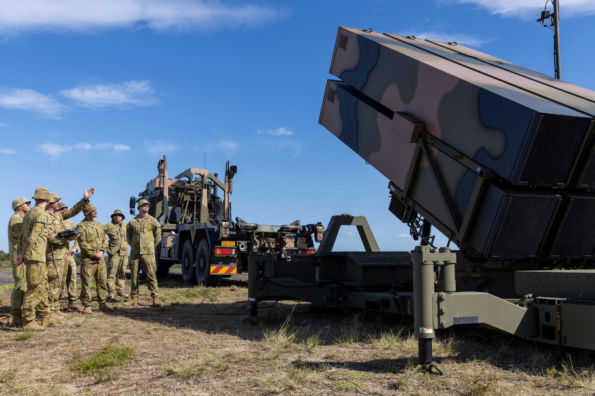 The Australian Army has tested an advanced NASAMS air defence system ...
