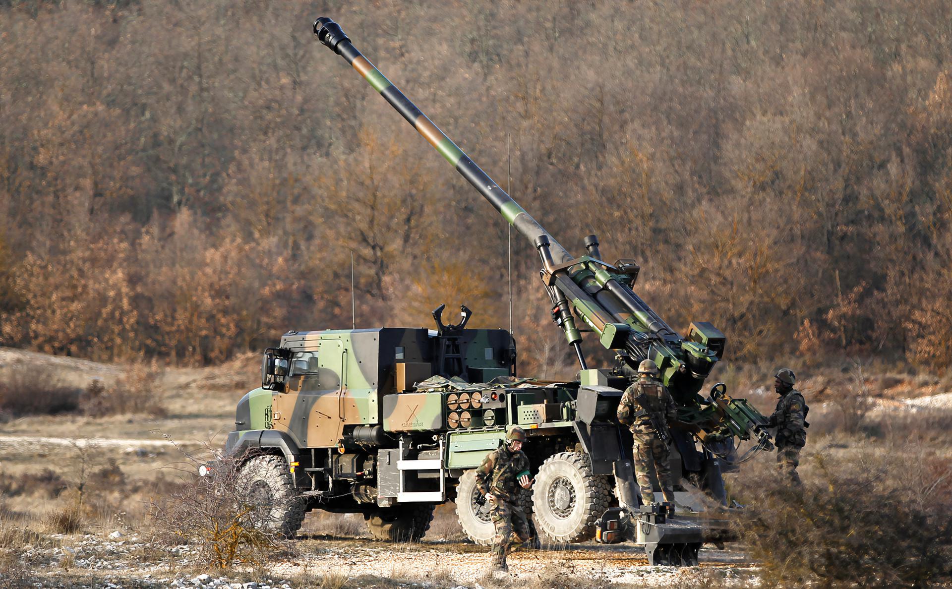 The AFU may receive an additional batch of French Caesar self-propelled ...