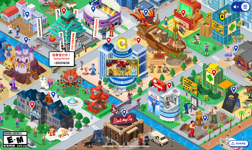 Capcom is 40 years old! In honour of this event, it has launched a ...