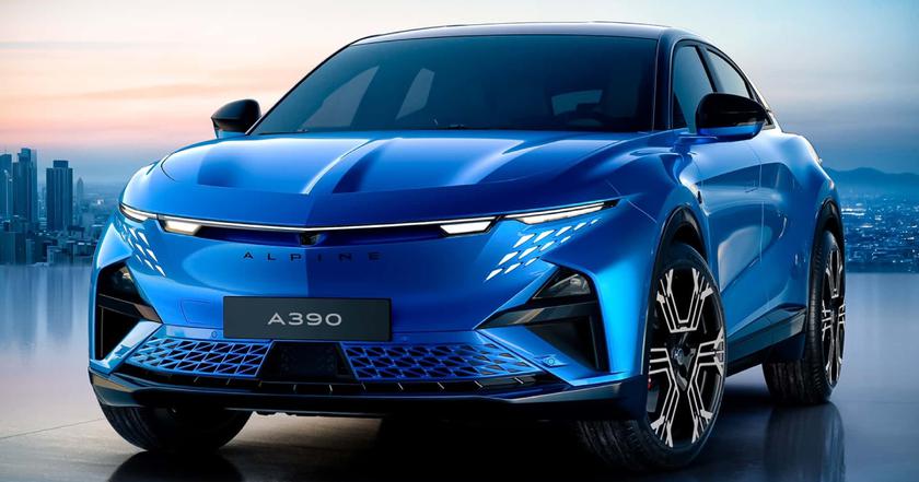 Alpine A390: The all-electric fastback crossover of 2025