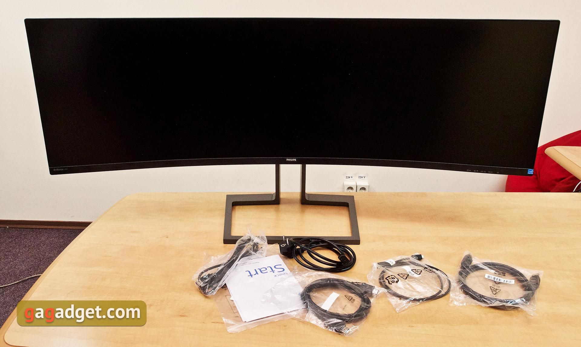 Обзор Philips Brilliance 499P9H: 49-дюймовый монитор-авианосец ...