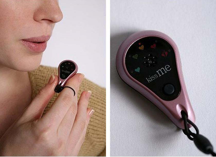 Kiss-o-Meter: брелок-анализатор дыхания | gagadget.com