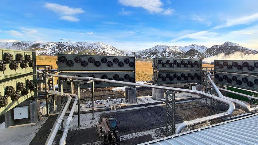 Climeworks started building Mammoth, the world's largest CO2 direct air ...