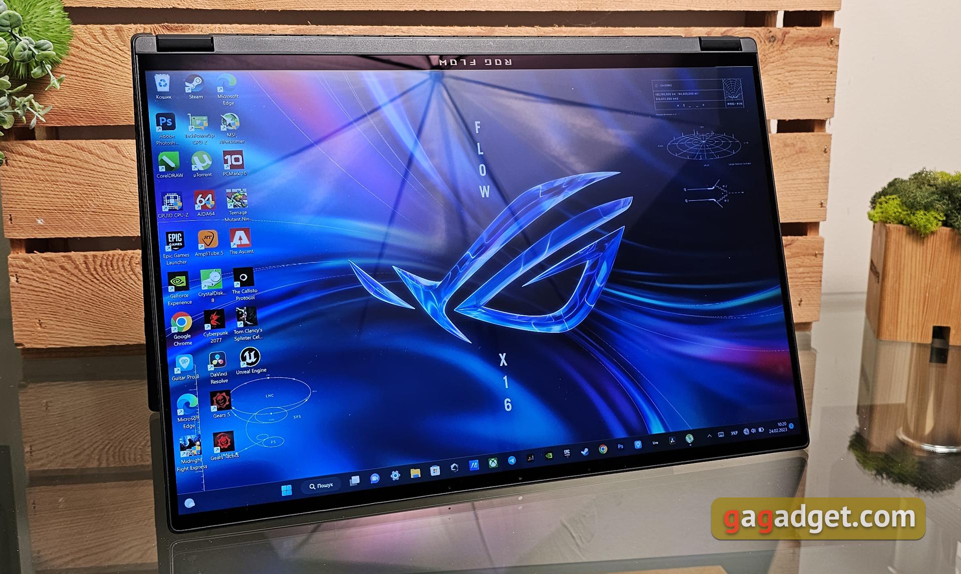 ASUS ROG Flow X16 review: a powerful gaming laptop-transformer with a ...