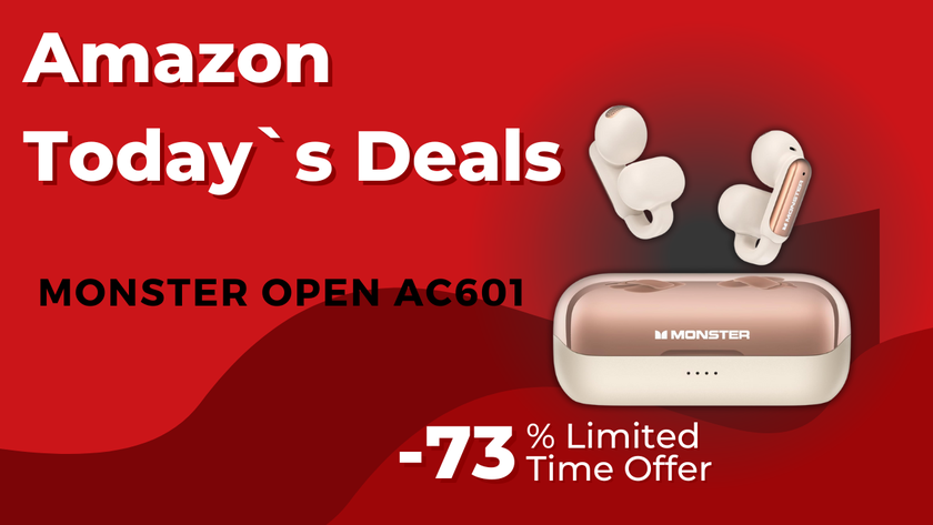 Monster Open AC601 Wireless Earbuds with Hi-Fi Sound and Open-Ear ...