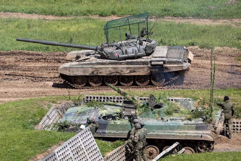 Now even Slovakia is testing "grills" on T-72 and Leopard tanks: drones ...