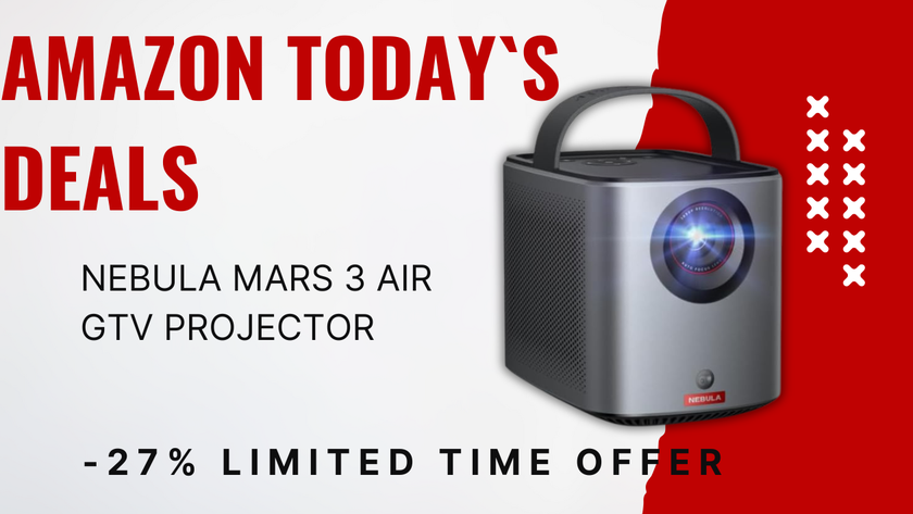 NEBULA Mars 3 Air Google TV Projector with 400 ANSI Lumens - 27% Off on ...