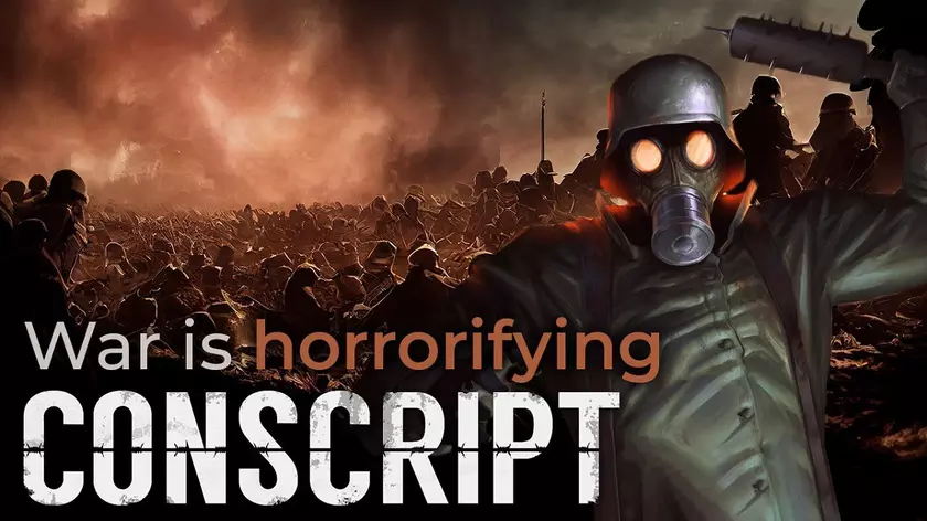 A gameplay trailer for Conscript, a notable retro horror game set in a ...