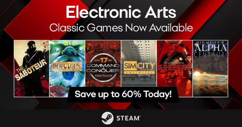 A collection of Electronic Arts' iconic games has been released on ...
