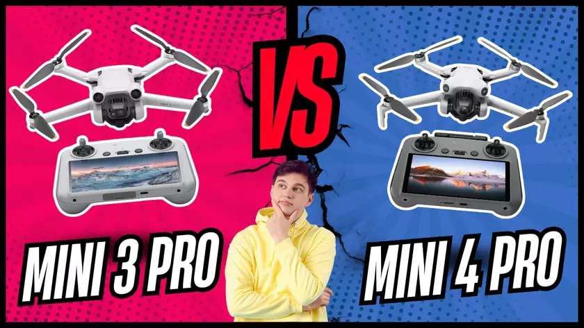 DJI Mini 3 Pro vs Mini 4 Pro (Read Before You Buy) Comparison and ...