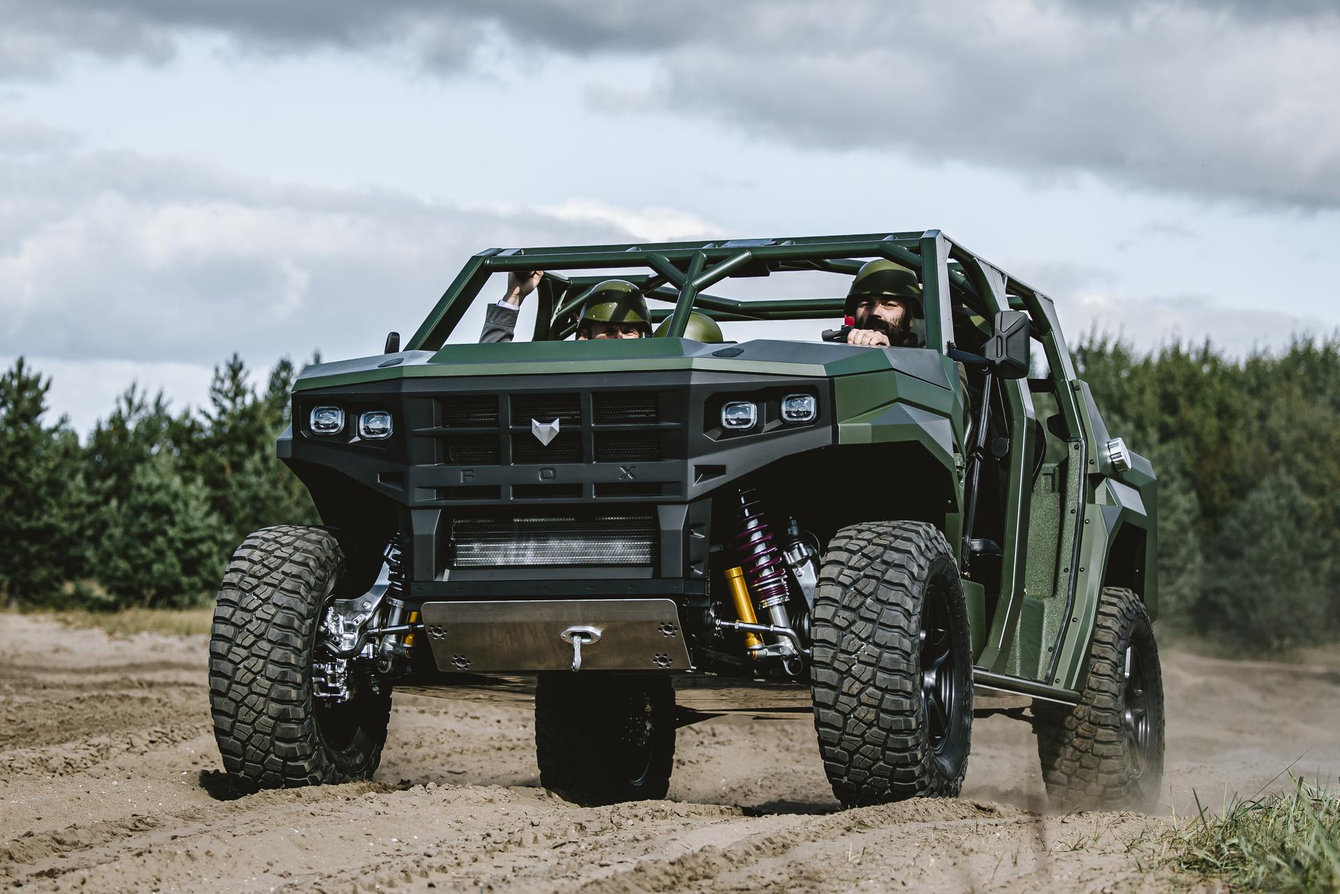 Latvia unveiled the VR-1 FOX military vehicle prototype | gagadget.com