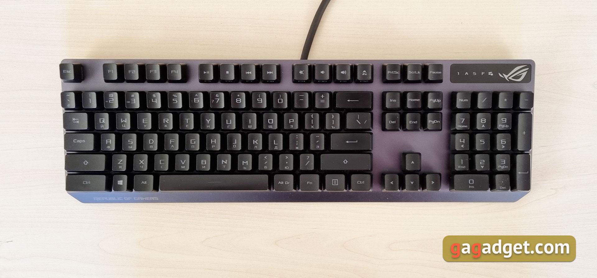 ASUS ROG Strix Scope RX Review: an Opto-Mechanical Gaming Keyboard with ...