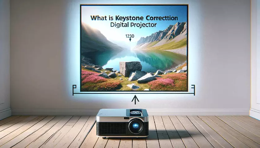 What is Keystone Correction in Digital Projector