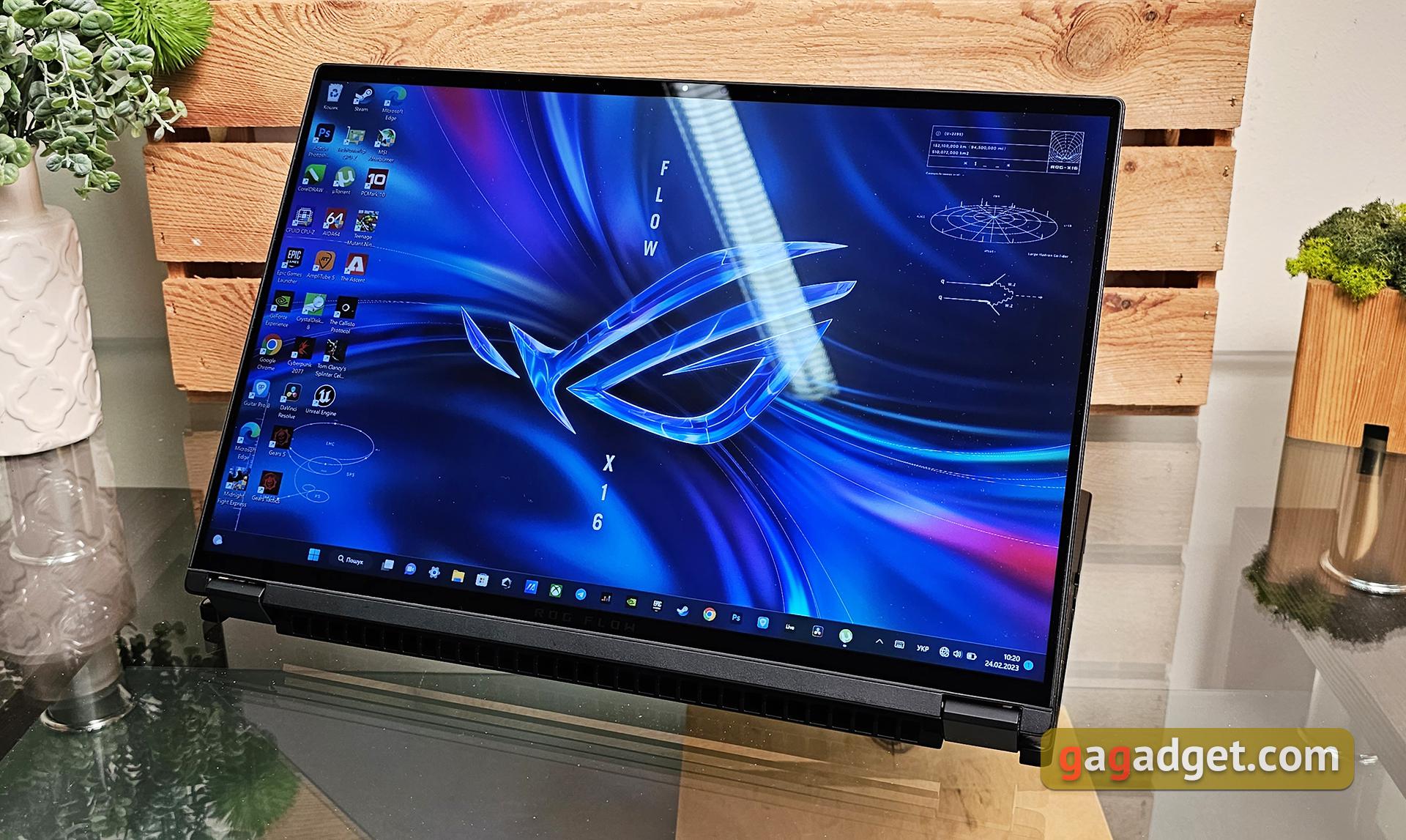 ASUS ROG Flow X16 review: a powerful gaming laptop-transformer with a ...