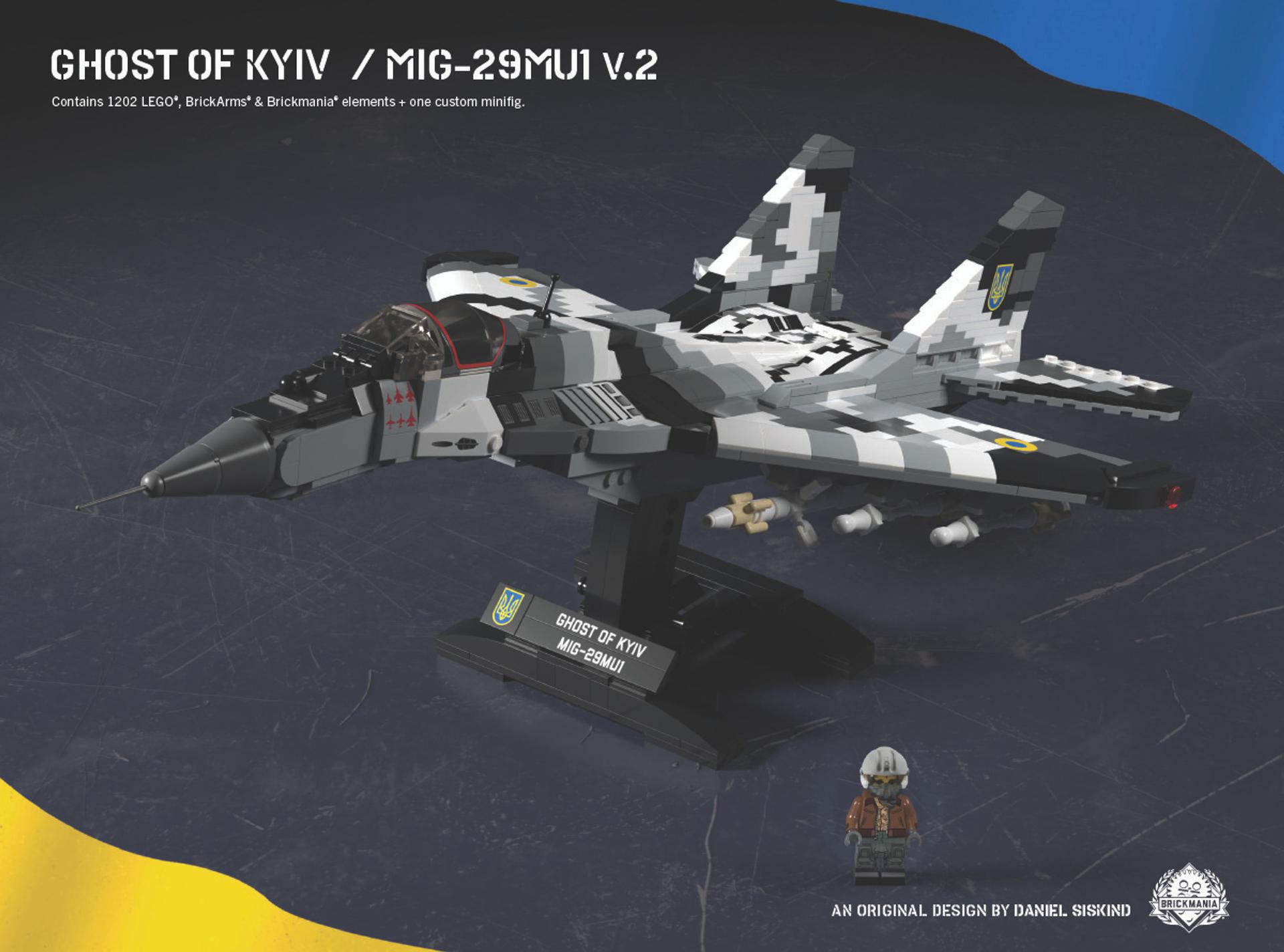Brickmania Toys creates LEGO versions of Ukrainian military equipment ...