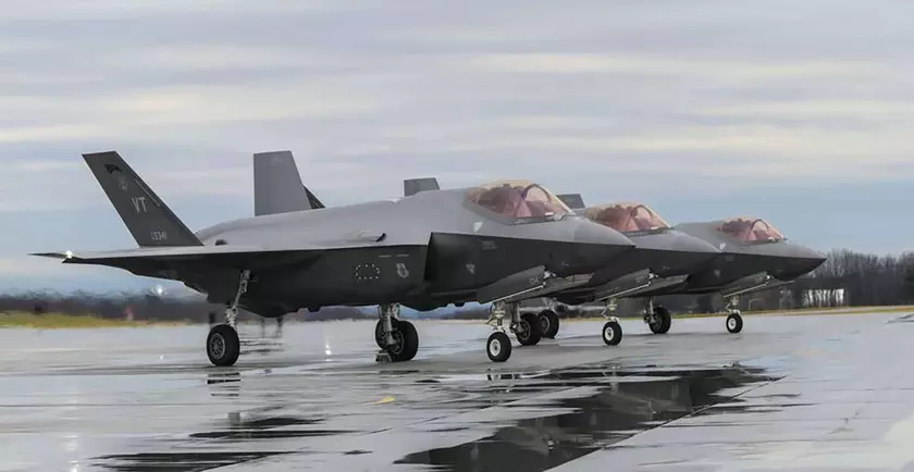 Tyndall Air Force Base has received its first shipment of fifth-generation F-35 Lightning II ...