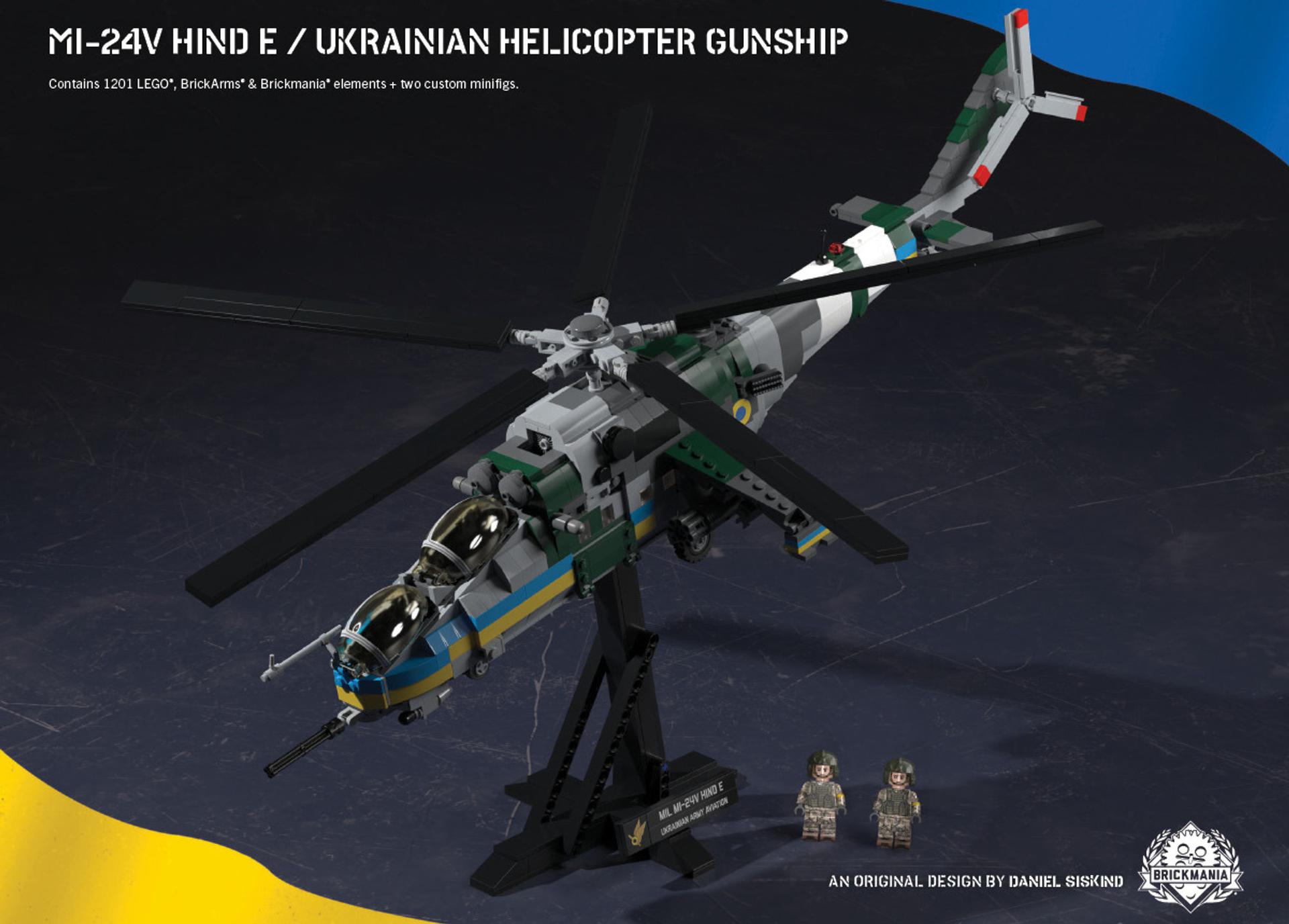 Brickmania Toys creates LEGO versions of Ukrainian military equipment ...
