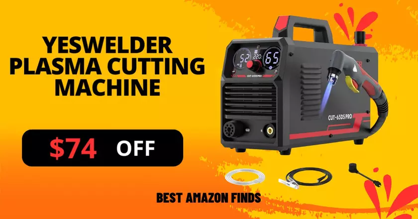 YESWELDER Plasma Cutting Machine - $74 Off Limited time!