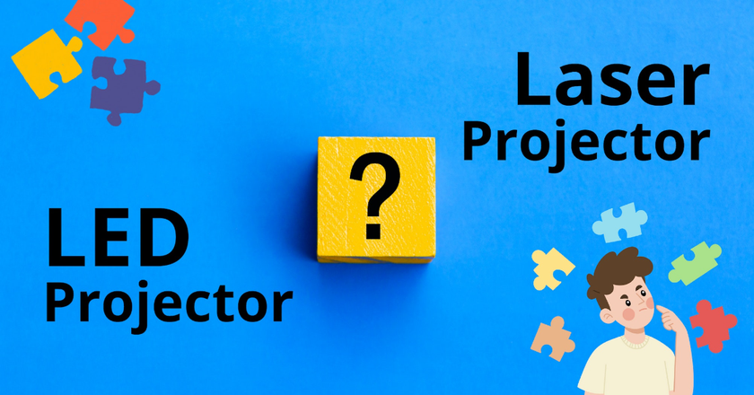 Difference between LED and Laser Projector | Laser vs Led Projector