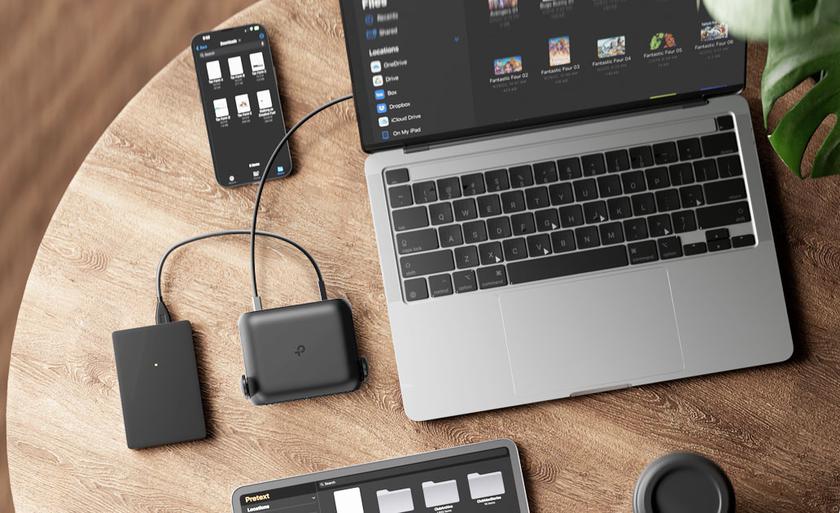 TP-Link BE3600 - the first portable Wi-Fi 7 router with VPN and support ...