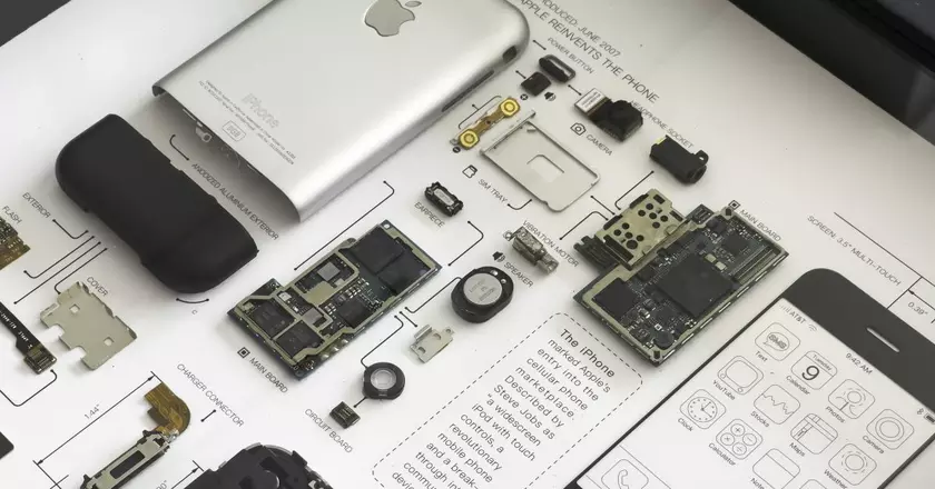 A look back at the evolution of iPhone hardware with GRID frames ...
