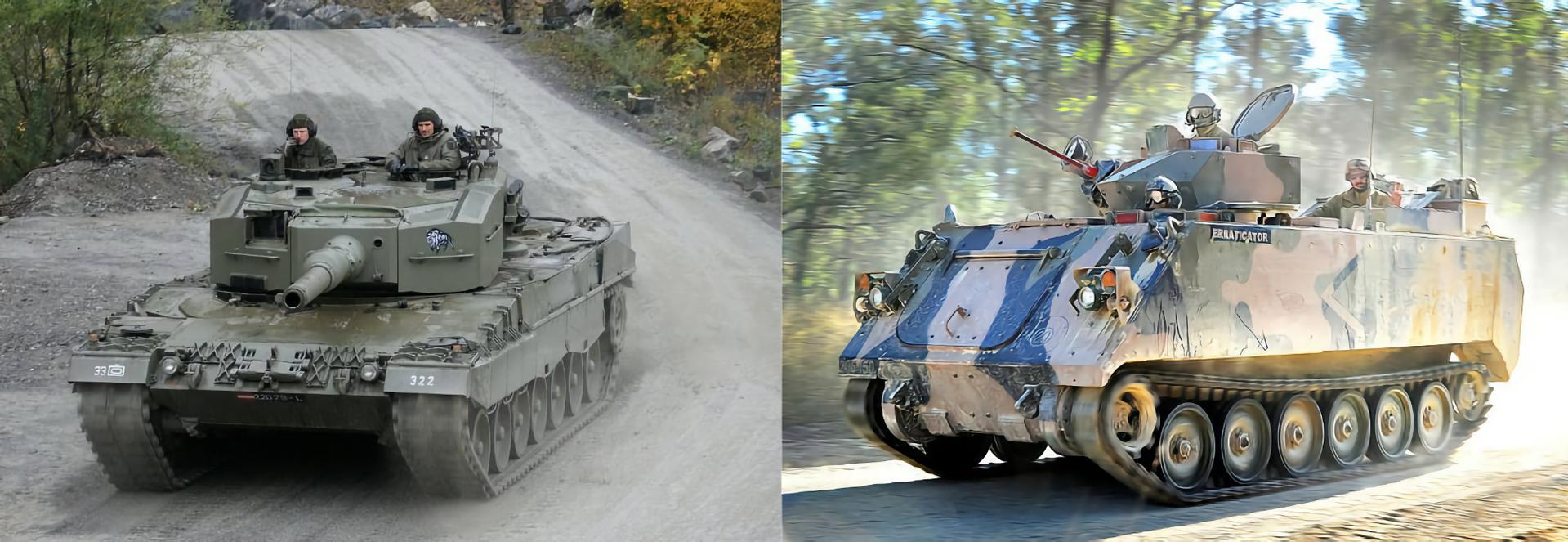Spain begins transferring Leopard 2A4 tanks and M113 armoured personnel ...