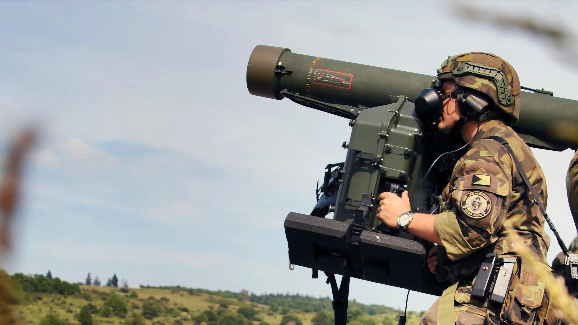 Ukrainian Armed Forces use Swedish RBS 70 man-portable air defence systems with laser-guided ...