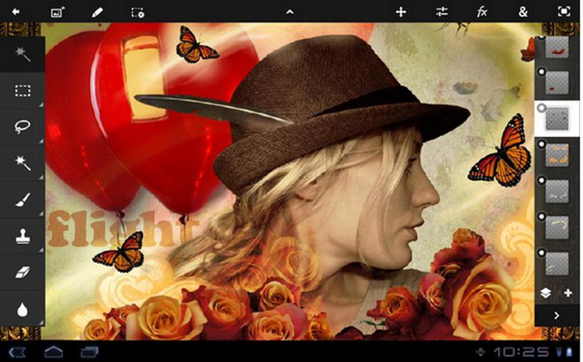 Шесть Android-приложений для работы с графикой: Touch, Collage, Debut ...